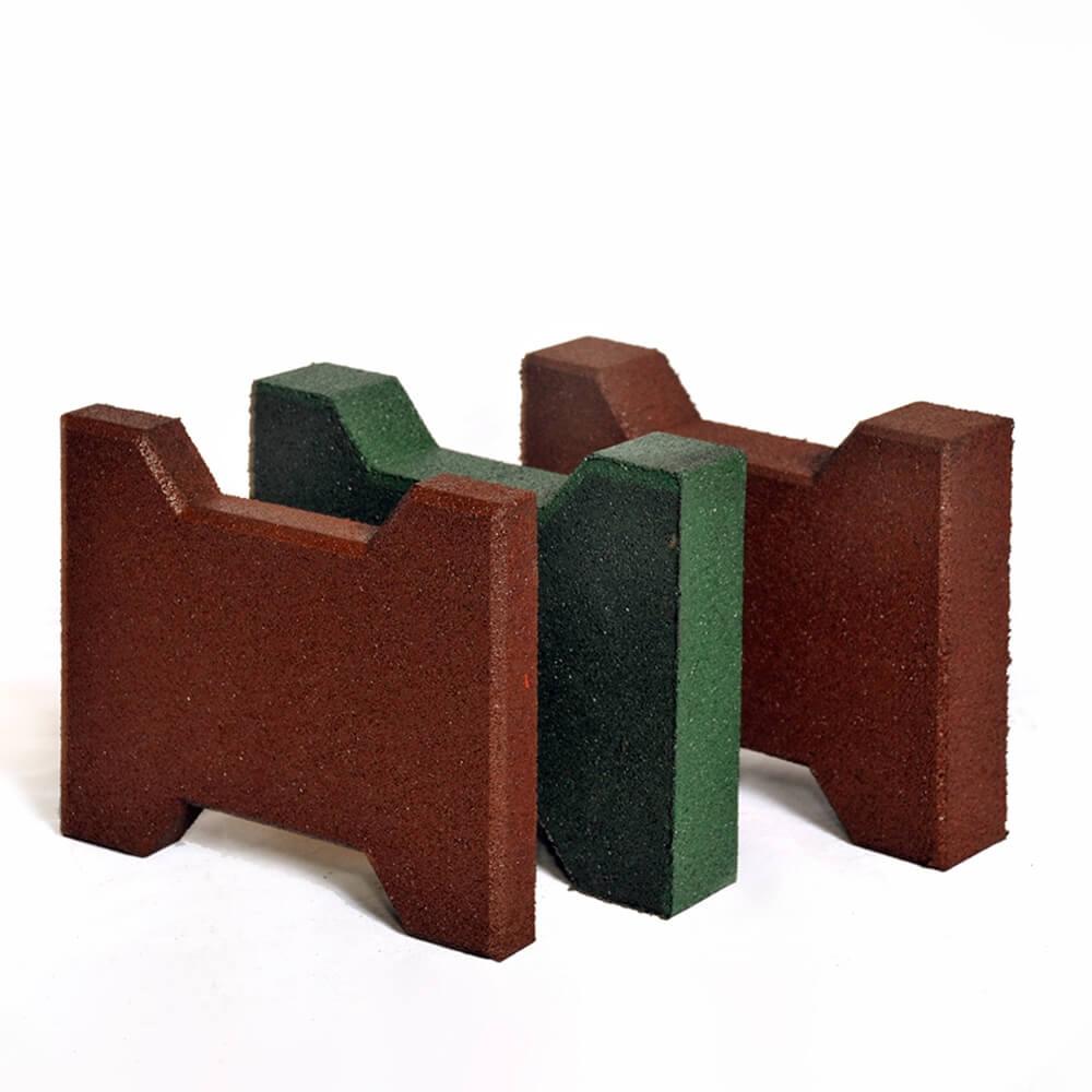 FLEXGARD® TRU-PAVE Interlocking Rubber Pavers PAVER13/4-GREY | Order ...